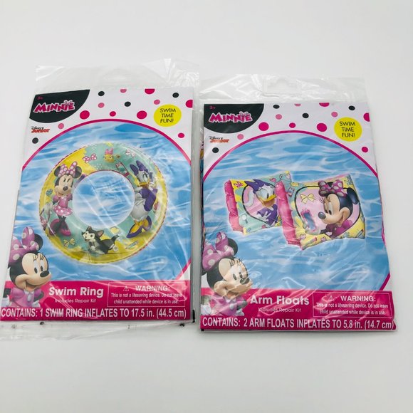 Disney | Swim | Disney Junior Minnie Mouse Summer Pool Inflatable Swim ...